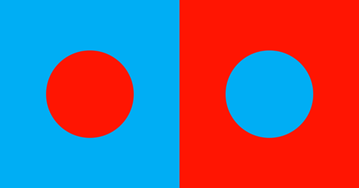 Picton Blue & Red