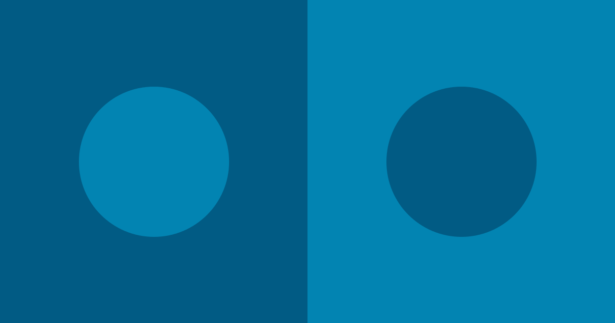 Orient & Deep Cerulean