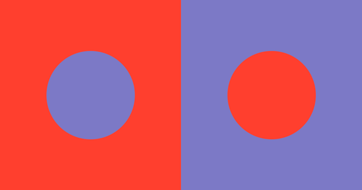 Red Orange & Chetwode Blue